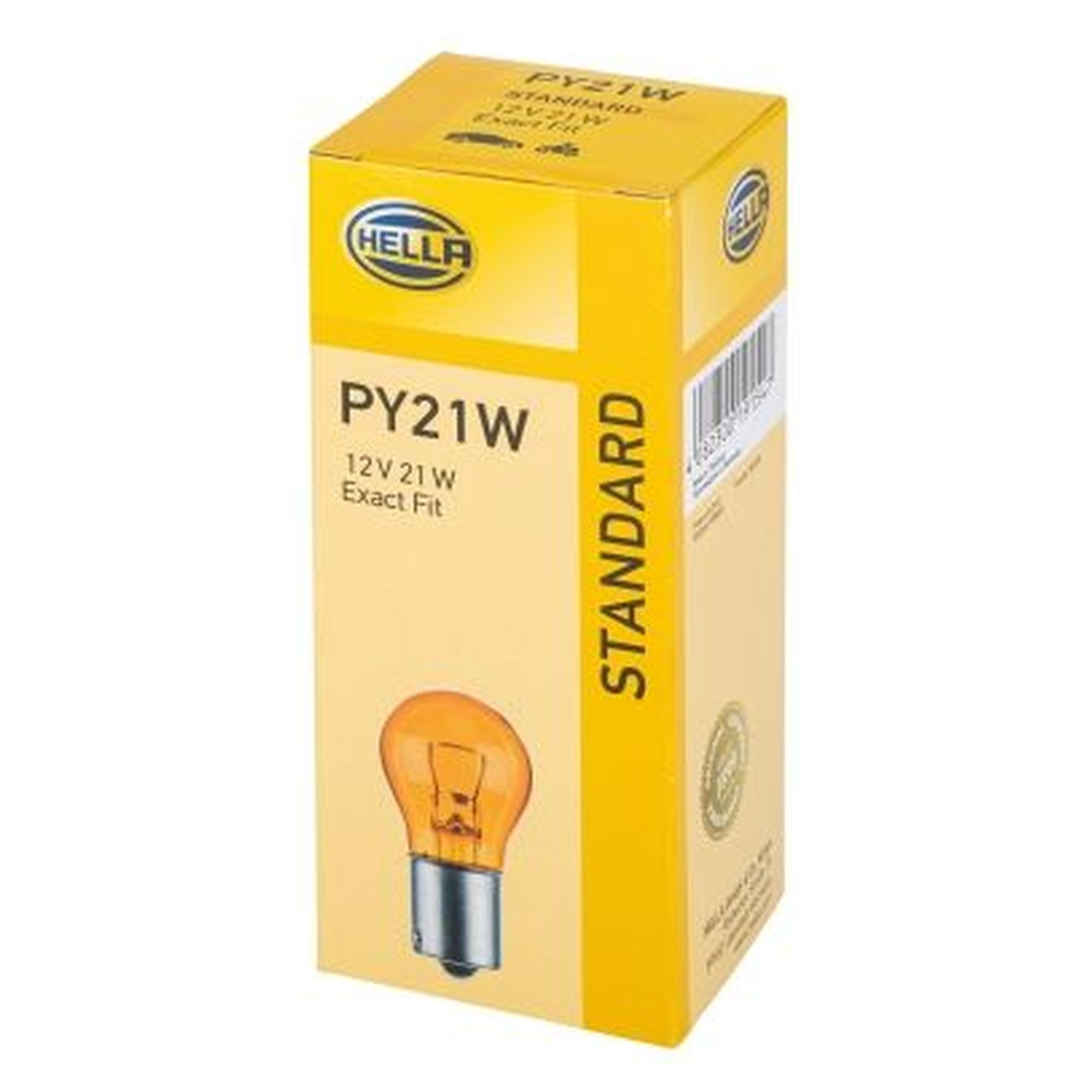 Hella Indicator Turn Signal Bulb BAU15s 12V 21W fits Hyundai Grand ...